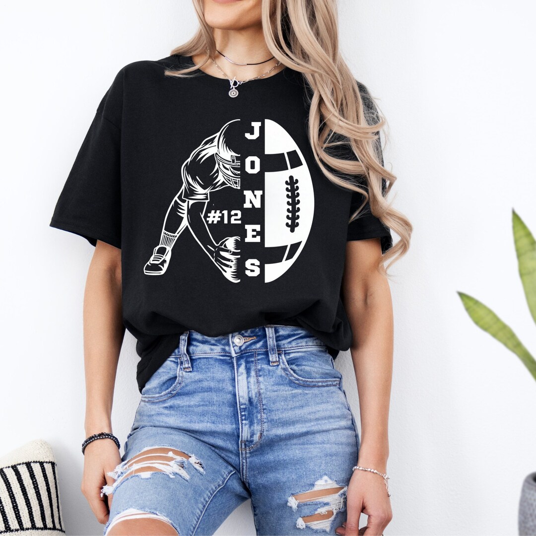 Customized Football Shirt With Name and Jersey Number, Personalized ...