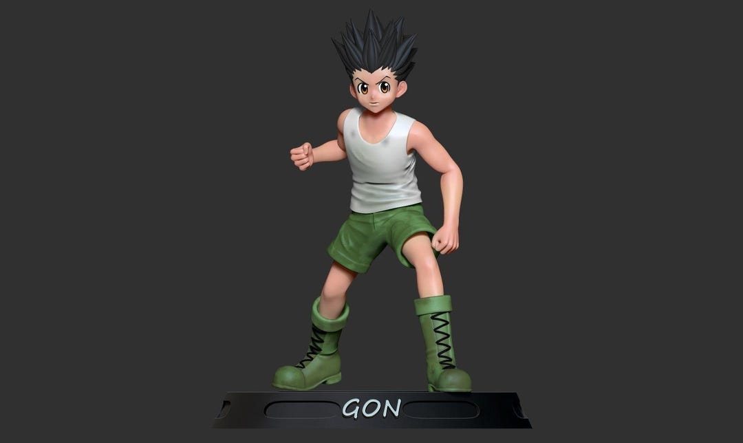 Gon Freecss Premium Hunter X Hunter Anime Figure Collectible Statue - Etsy