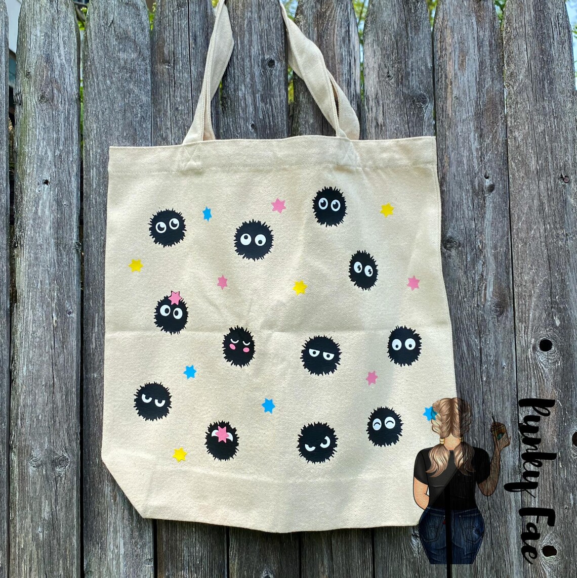 Soot Sprite Canvas Tote Bag - Etsy