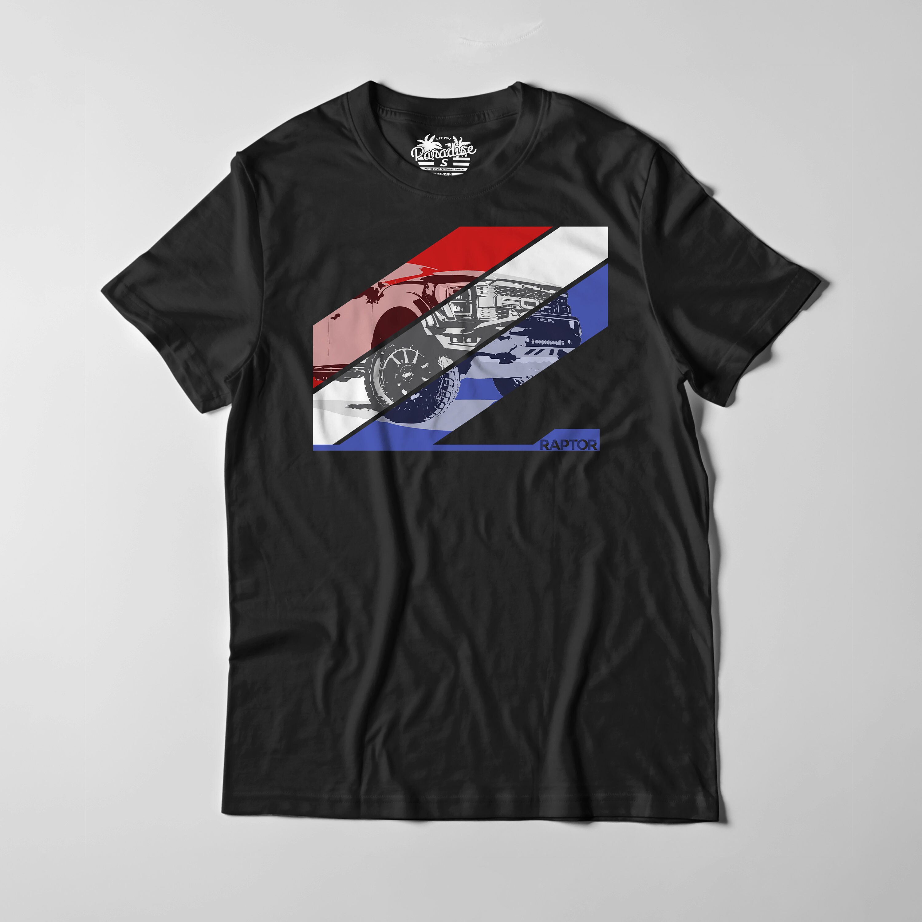 Ford F-150 Raptor Shirt Red White Blue Ford SVT Raptor Gen 3 Off-road ...