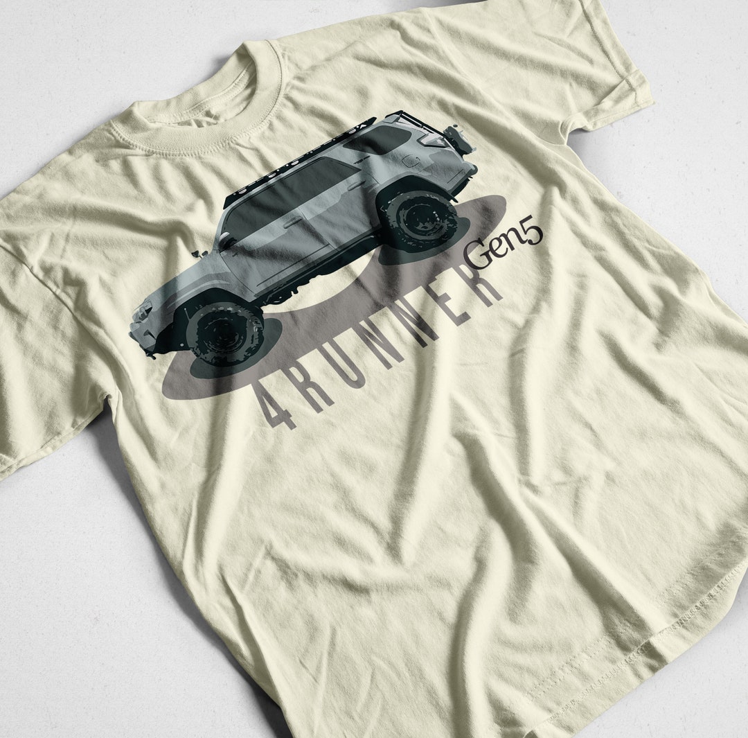 Toyota 4runner Men's Shirt Gen 5 Vintage Series Toyota 4 Runner off ...