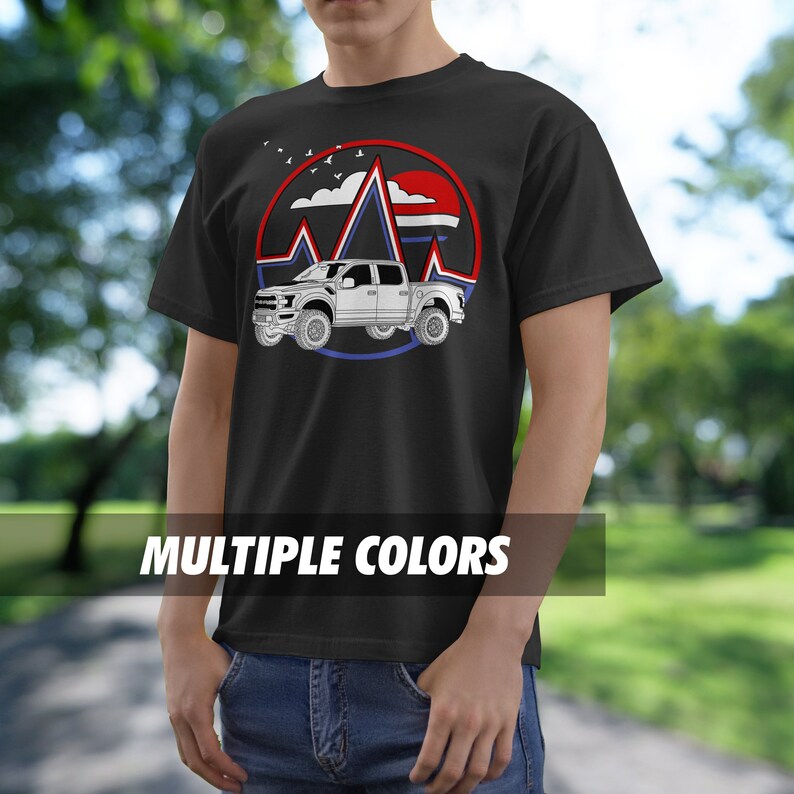 Ford F-150 Raptor Shirt Livery Series Ford SVT Raptor Off-road ...