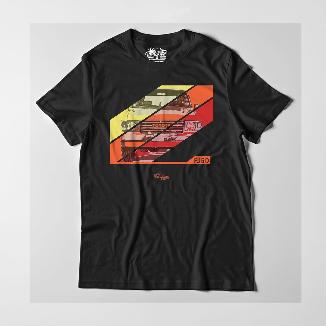 Toyota Land Cruiser Shirt FJ60 Livery Stripes FJ40, FJ45, FJ55, FJ60 ...