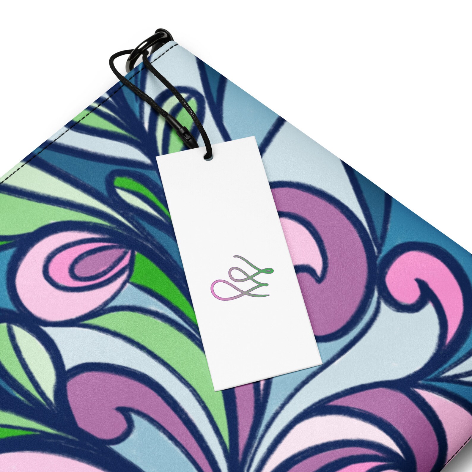 Abstract Bloom Faux Stained Glass Crossbody Bag - Etsy