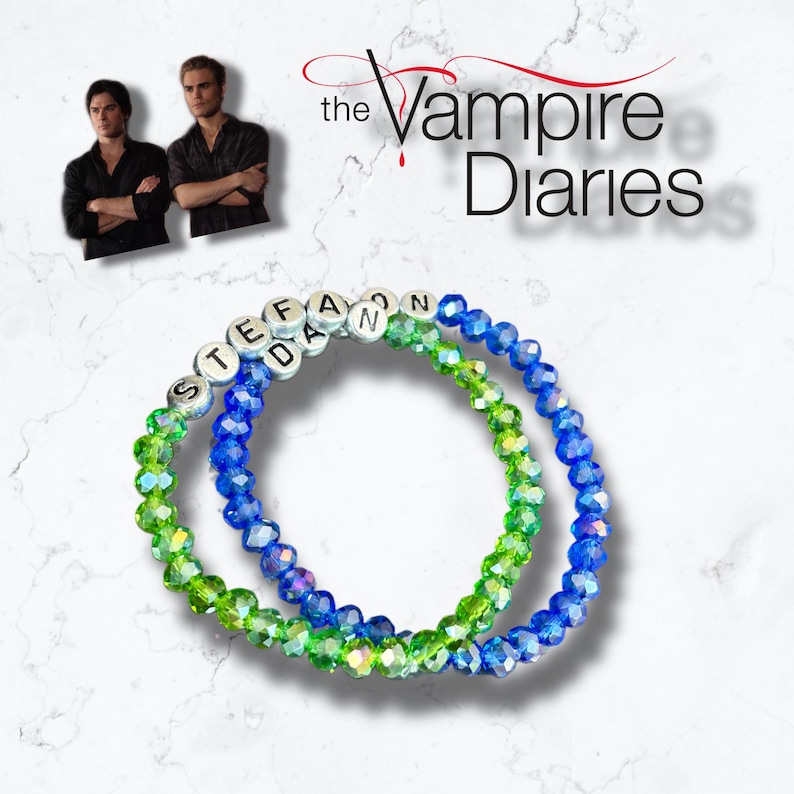 Damon & Stefan Salvatore Bracelet Bundle TVD - Etsy