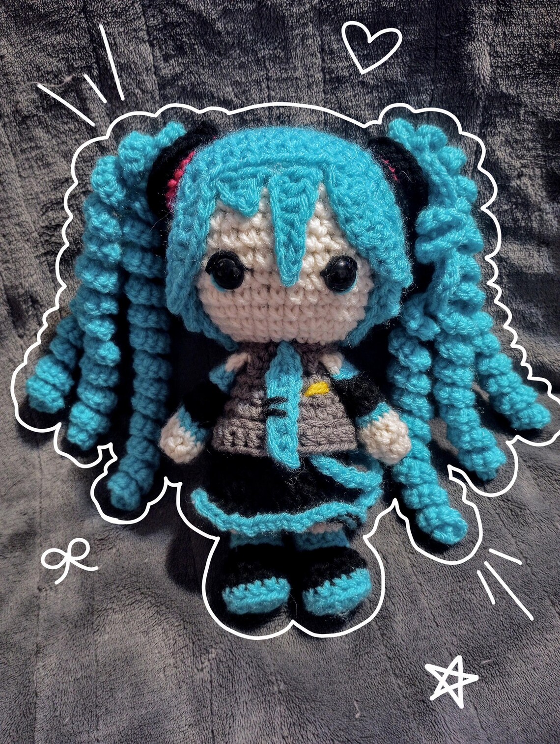 Hatsune Miku Plushie - Etsy