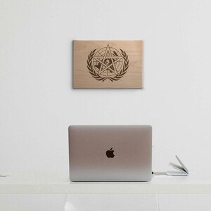 Global Occult Coalition SCP Foundation UNGOC Logo Sign Wall Decoration ...