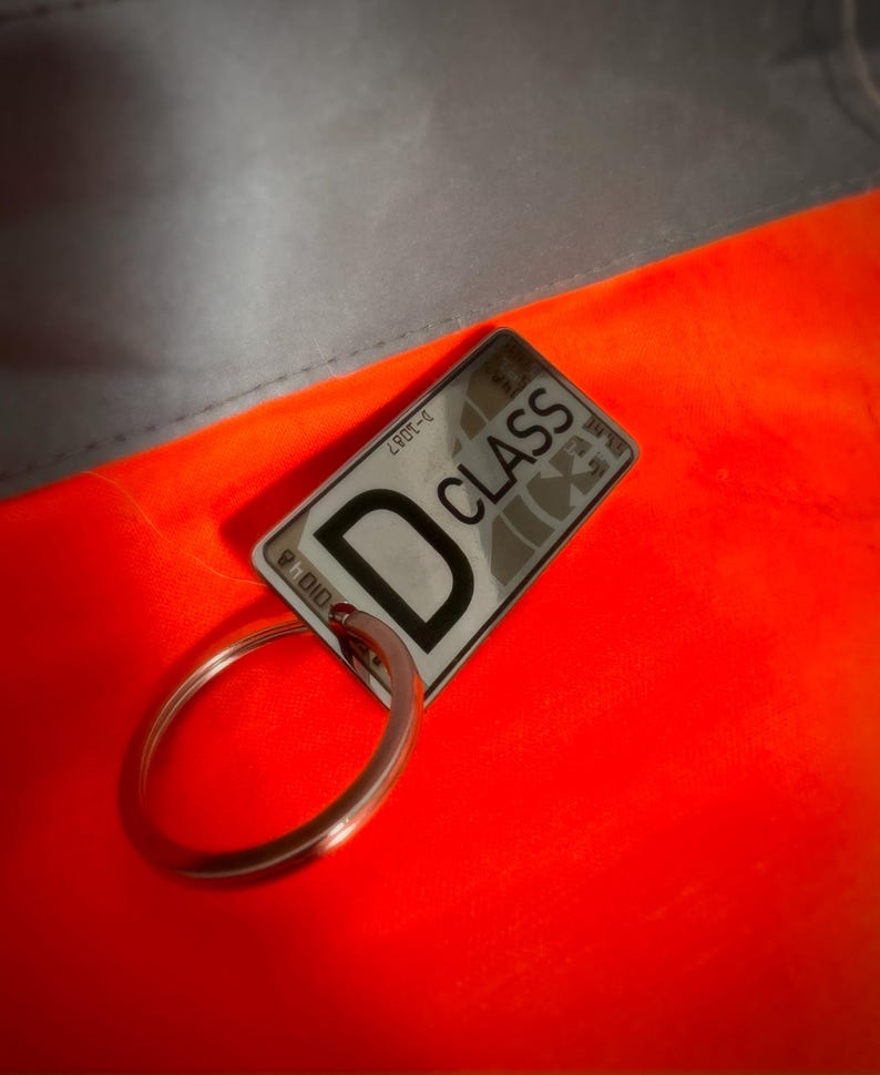 Personalised SCP Foundation Stainless Steel Keychain: D-class Prisoner ...