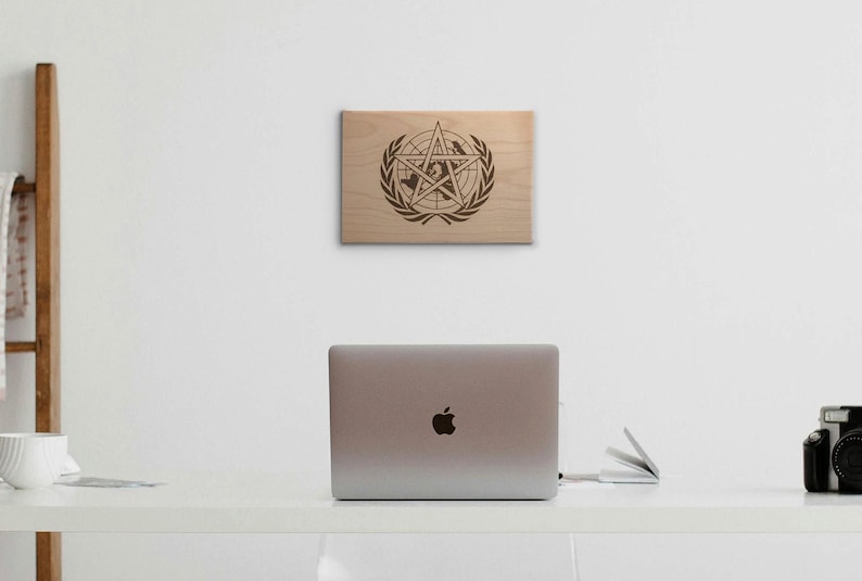 Global Occult Coalition SCP Foundation UNGOC Logo Sign Wall Decoration ...