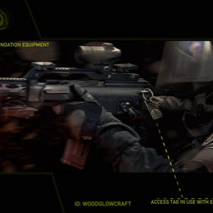 SCP Foundation Keychain: Custom MTF Stainless Steel Tag & Name Card - Etsy