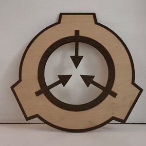 SCP Foundation Logo Sign Wall Decoration Man Cave Decor - Etsy