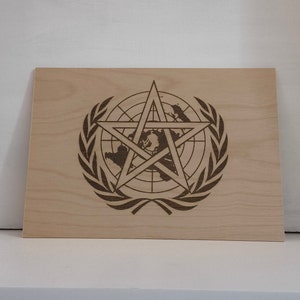 Global Occult Coalition SCP Foundation UNGOC Logo Sign Wall Decoration ...
