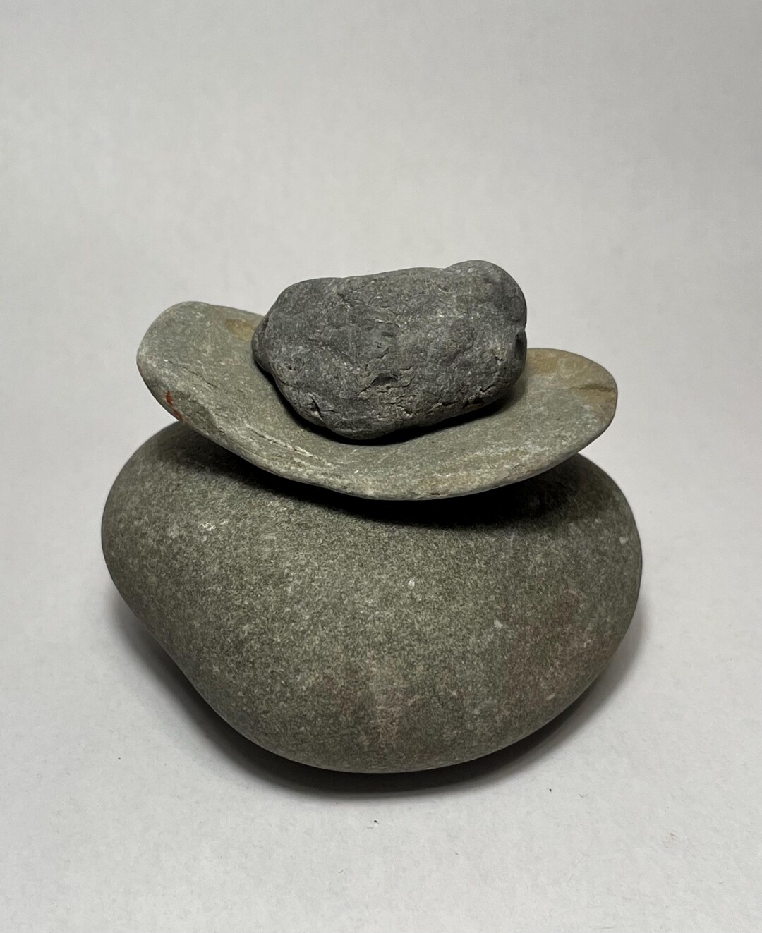 Heart Cairn – Layered Lake Erie Stones - Etsy