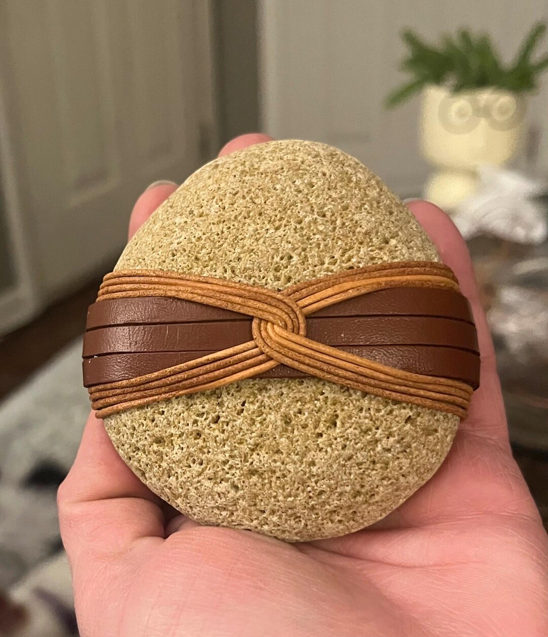 Wrapped Fossil Stone - Etsy