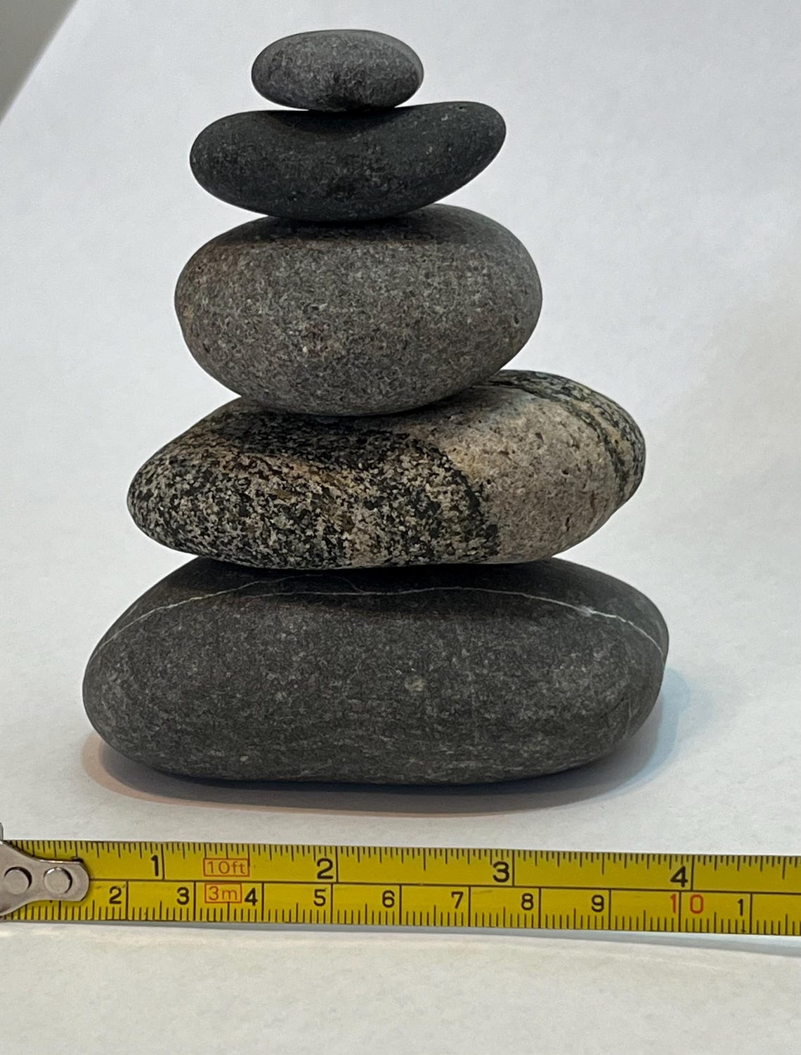 Lake Erie Smooth Black Stacking Stones - Etsy