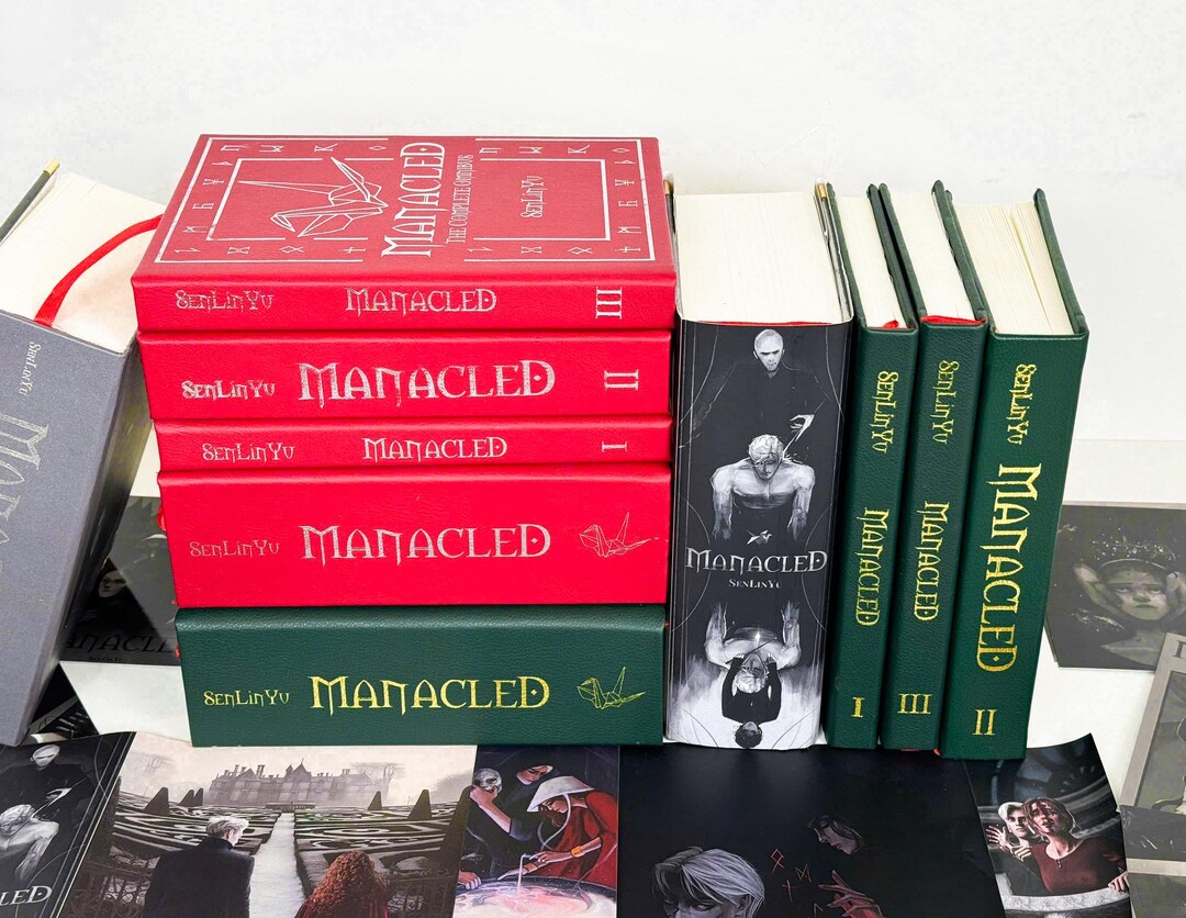 Manacled Book Hardcover - Complete 3-volume Hardcover Edition With ...