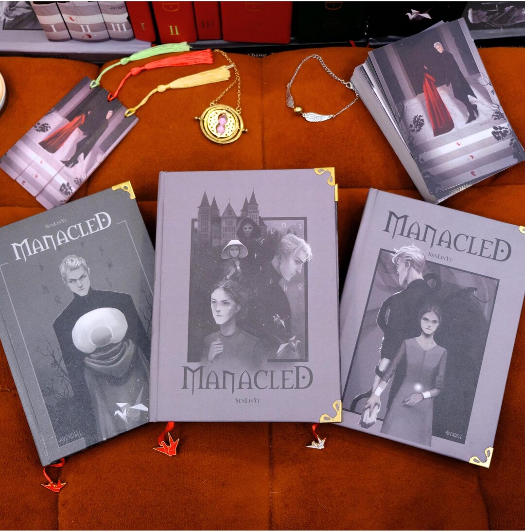 Manacled Book Complete 3-volume Hardcover Edition With Illustrations ...