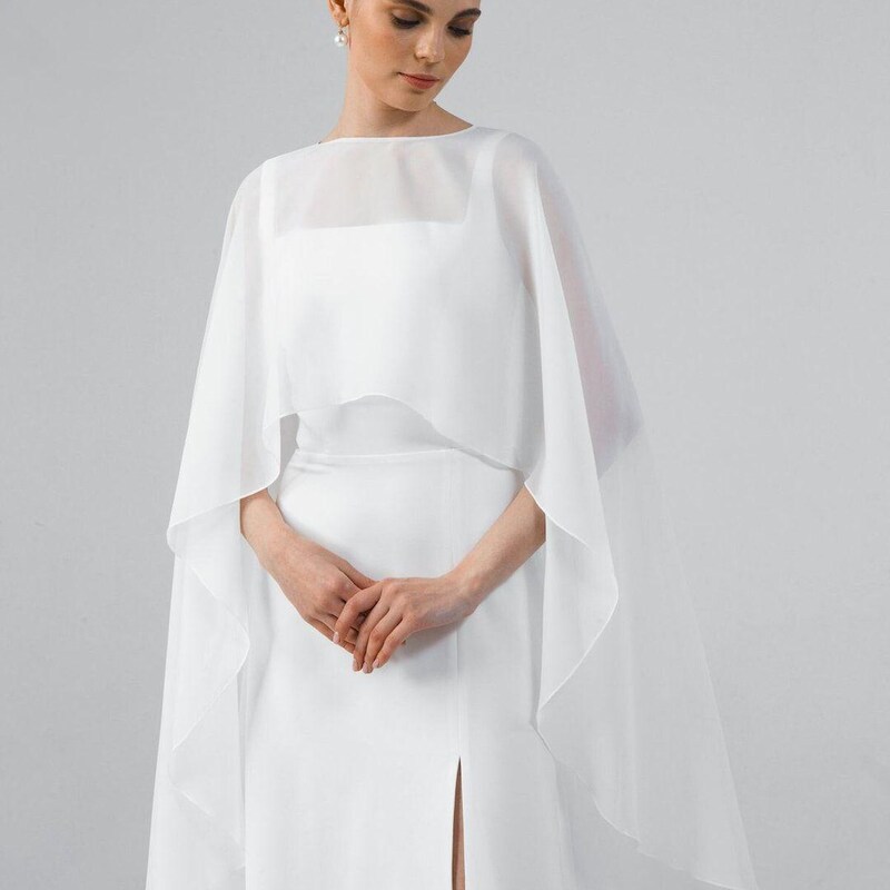 Chiffon Cape - Etsy