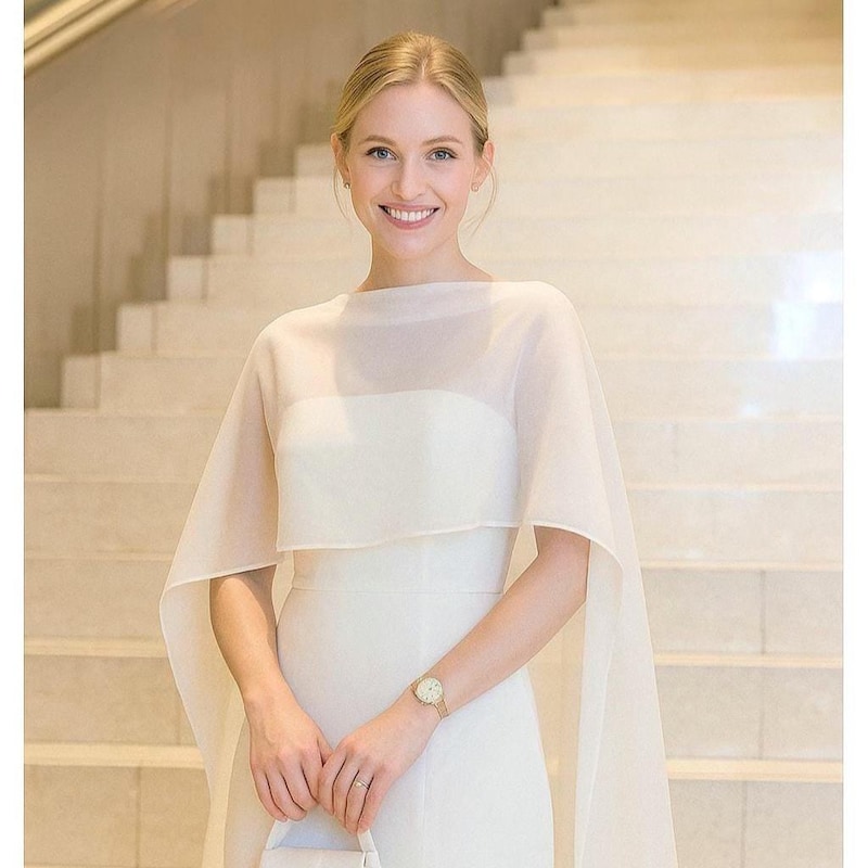Silk Bridal Dress With Overlay - Etsy