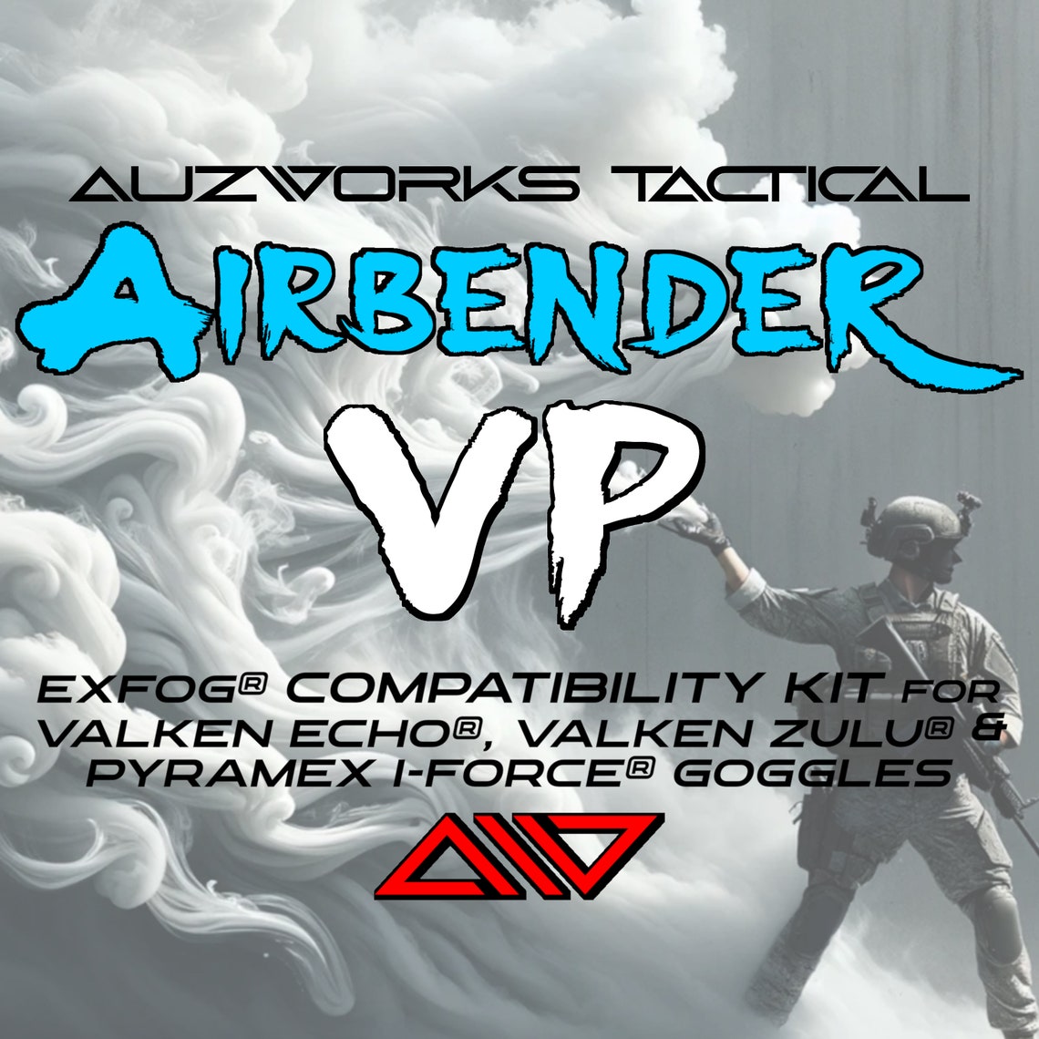 Airbender VP - Exfog Adapter for Valken & Pyramex Airsoft Goggles ...
