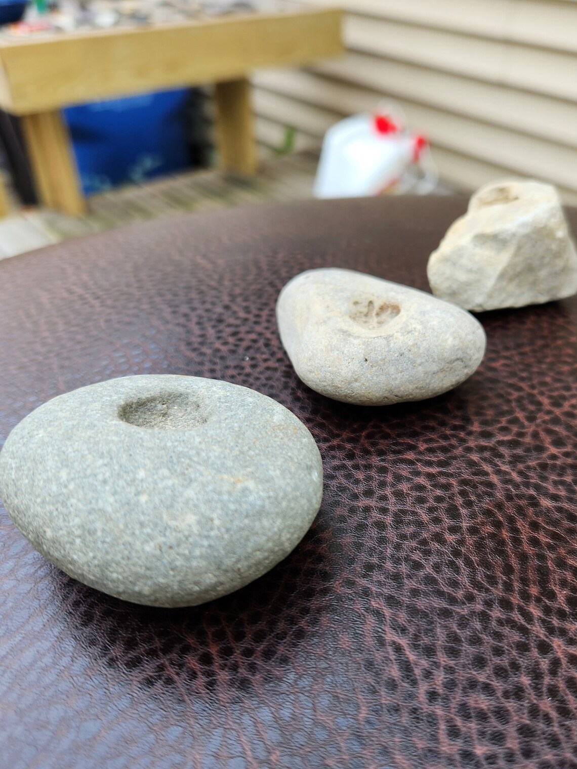 Native American Artifacts: Set of Three Firestones - Etsy