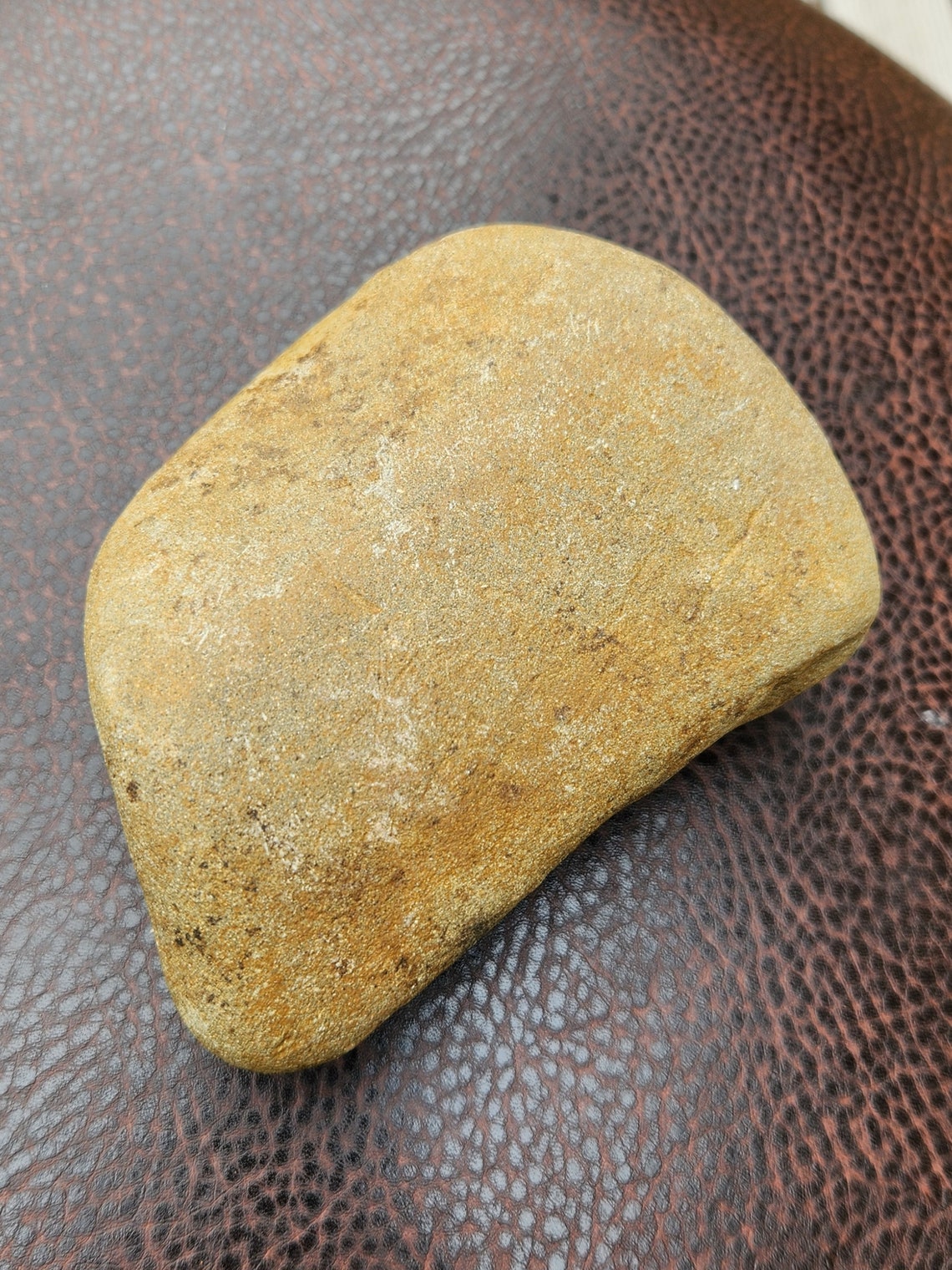 Native American Artifacts: Nutting Stone/eagle Effigy, Paint Pot ...