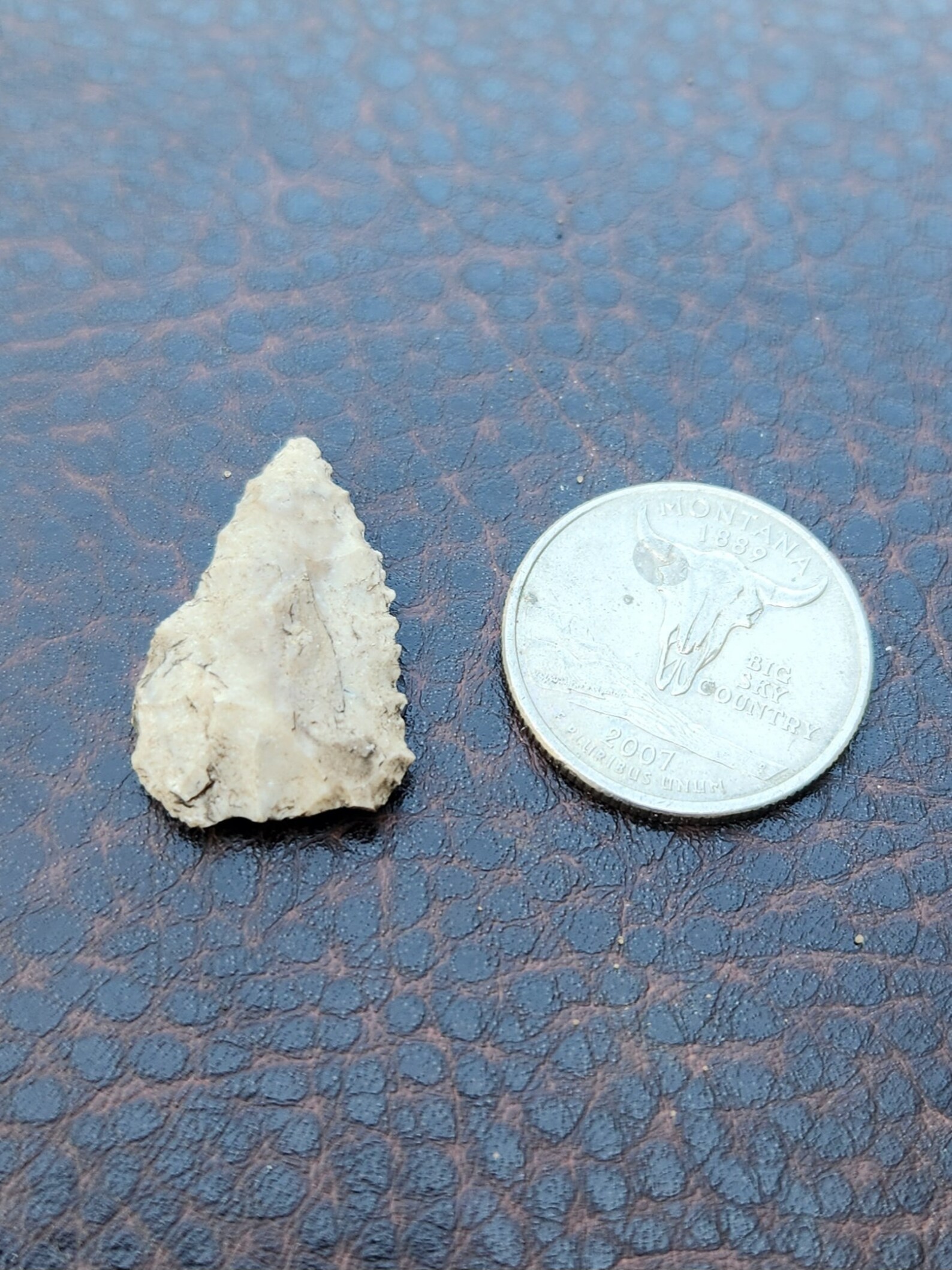 Native American Artifacts: Madison Triangular Arrowhead/projectile ...