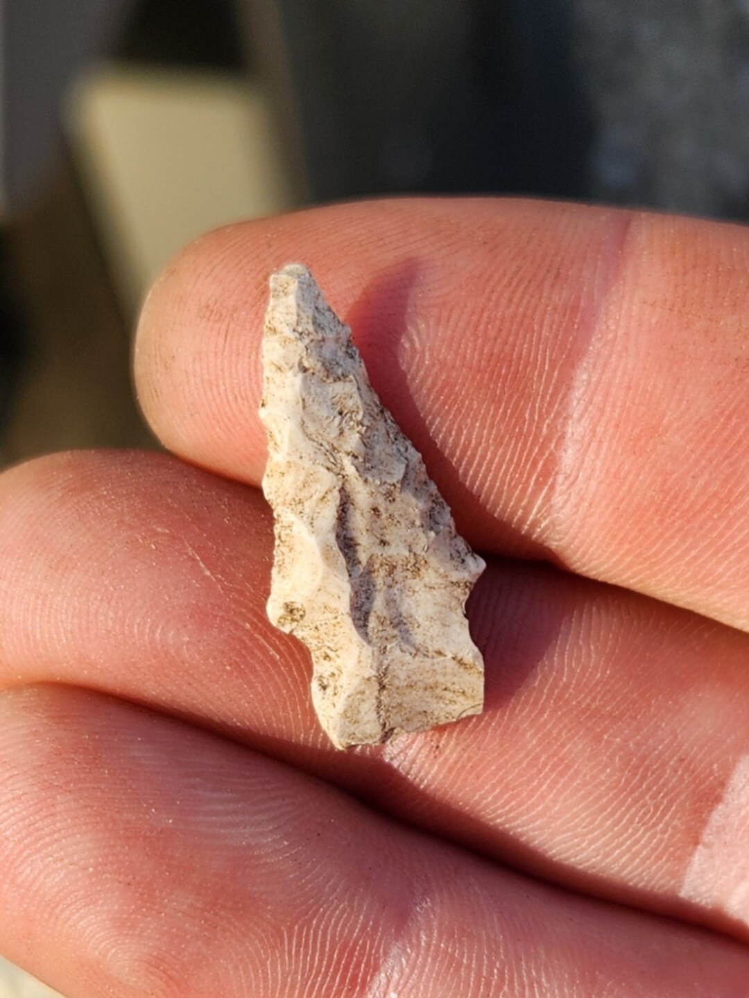 Native American Artifacts. Re-worked Hardin Arrowhead/projectile Point ...