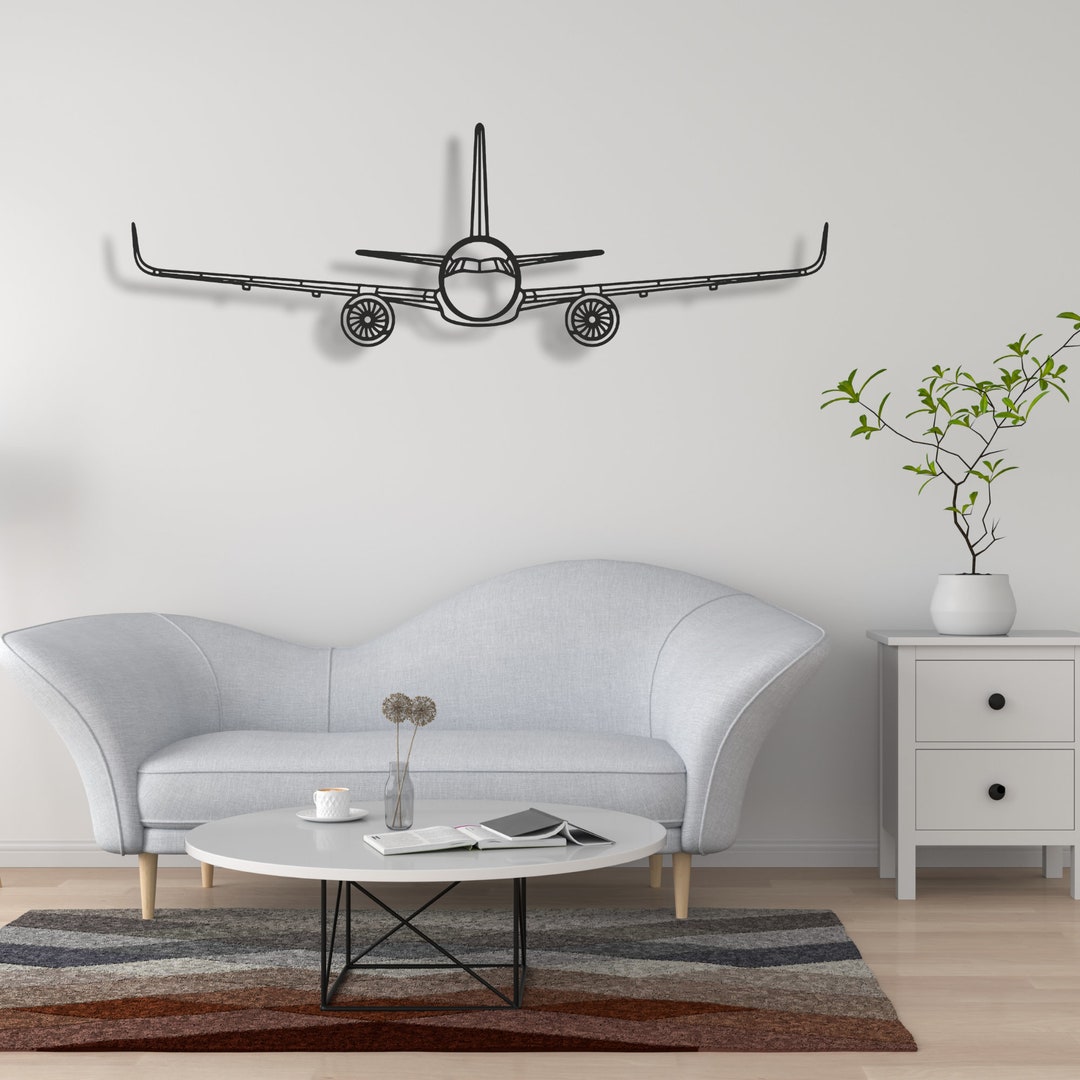 A321 Aircraft ,metal Air Craft Wall Art, Airplane ,wall Decor,custom ...