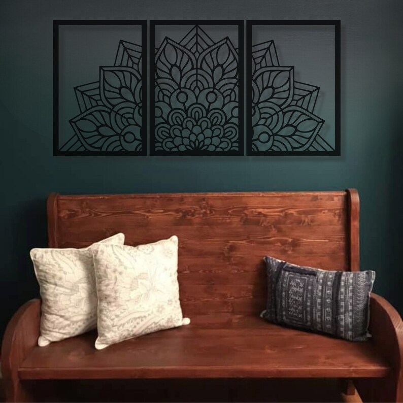 Mandala Metal Wall Art, Mandala Metal Wall Decor, Mandala Metal Wall ...
