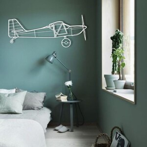 Kitfox 5 Aircraft Metal Wall Art,airplane Wall Decor,custom Aircraft ...