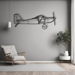 Kitfox 5 Aircraft Metal Wall Art,airplane Wall Decor,custom Aircraft ...