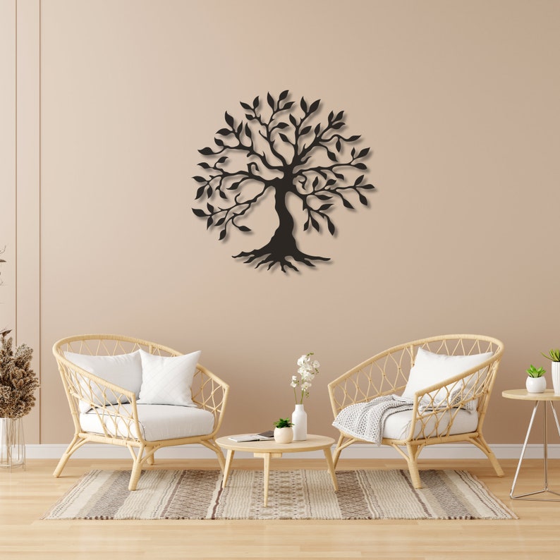 Tree of Life Metal Wall Art, Tree of Life Decor, Tree of Life Wall ...