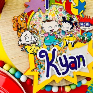 Rugrats Cake Topper Shaker- Rugrats Party- Rugrats Birthday - Etsy