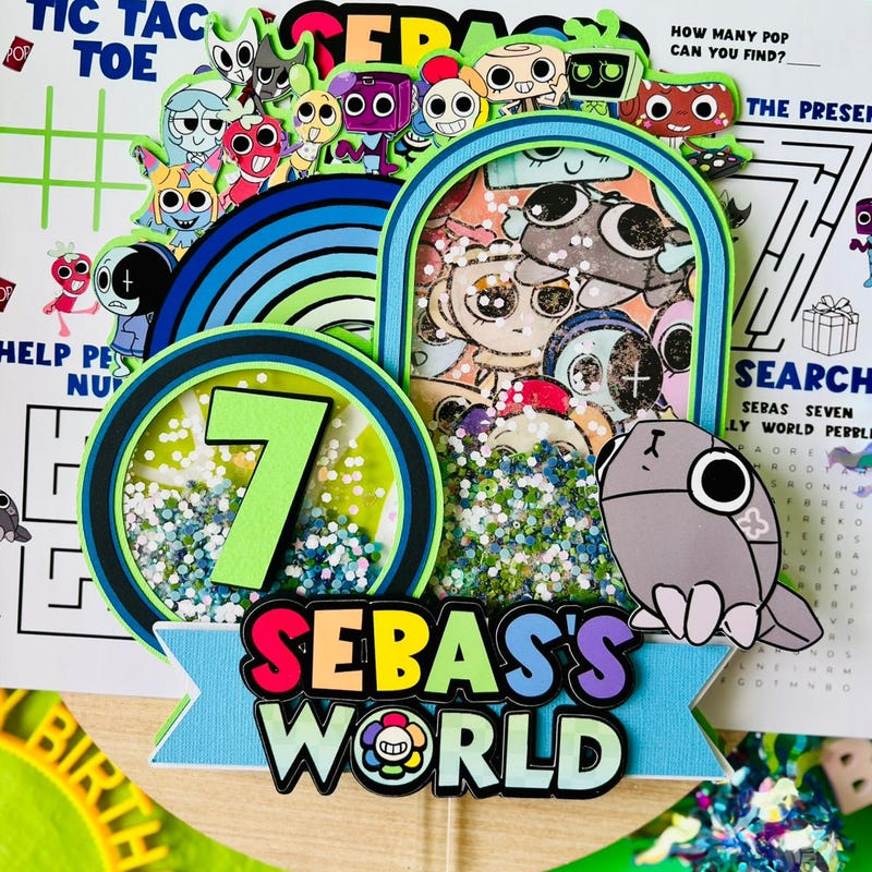 Dandy World Cake Topper - Etsy