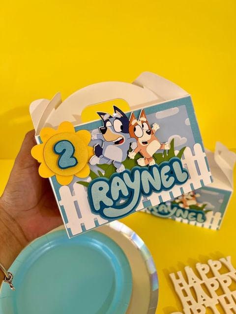 Bluey Gable Box Bluey Birthday - Etsy