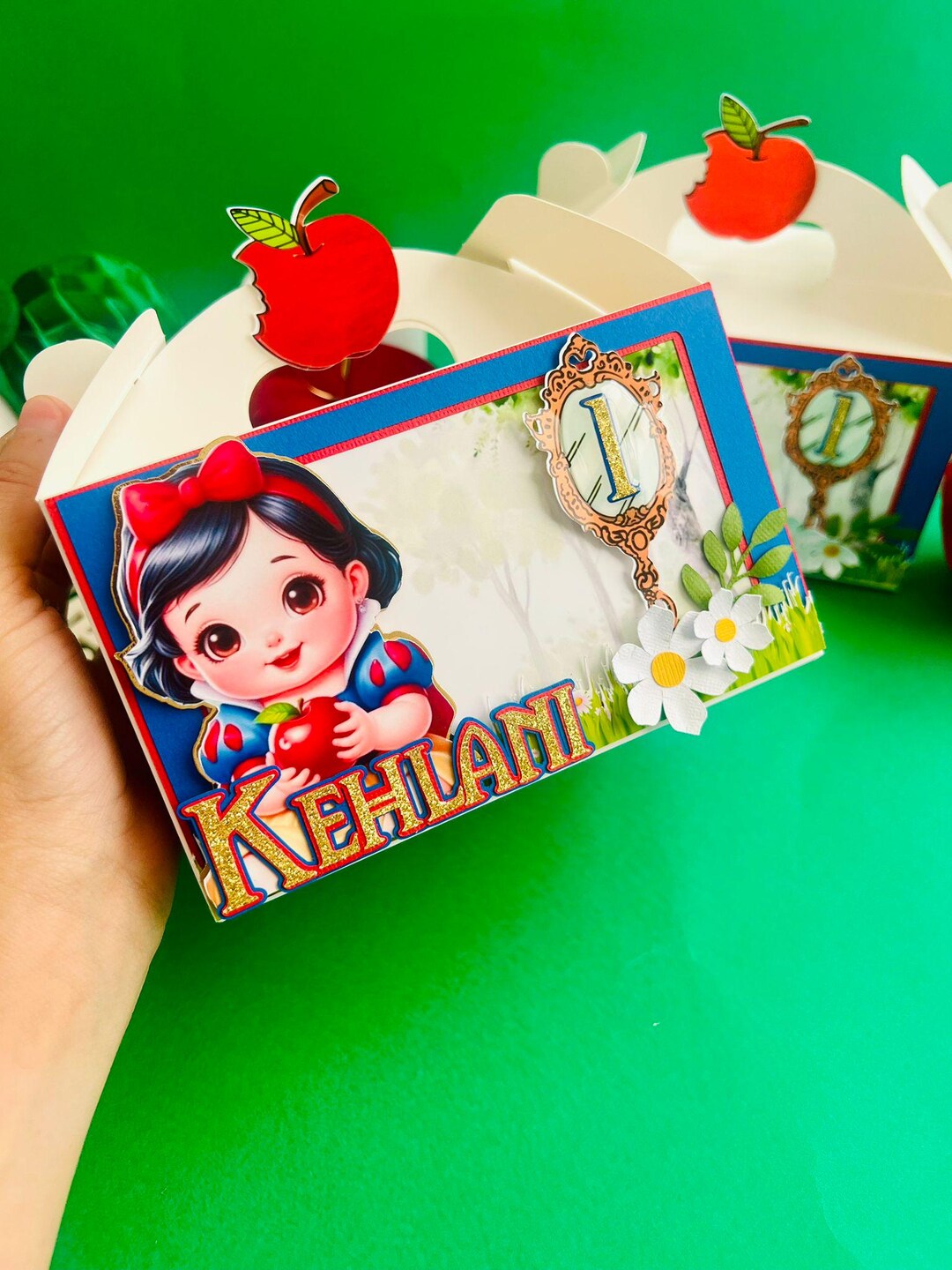 Snow White Gable Box- Snow White Party- Snow White Birthday - Etsy