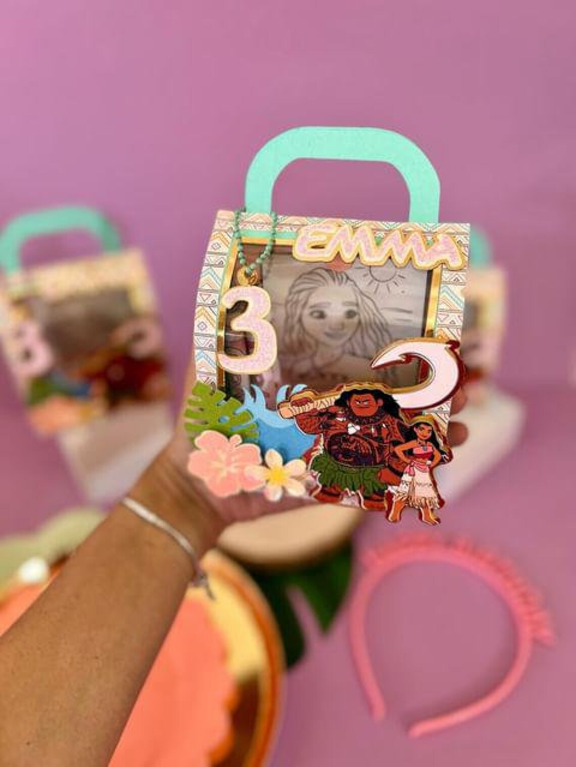 Moana Activity Box Moana Party Moana Birthday - Etsy