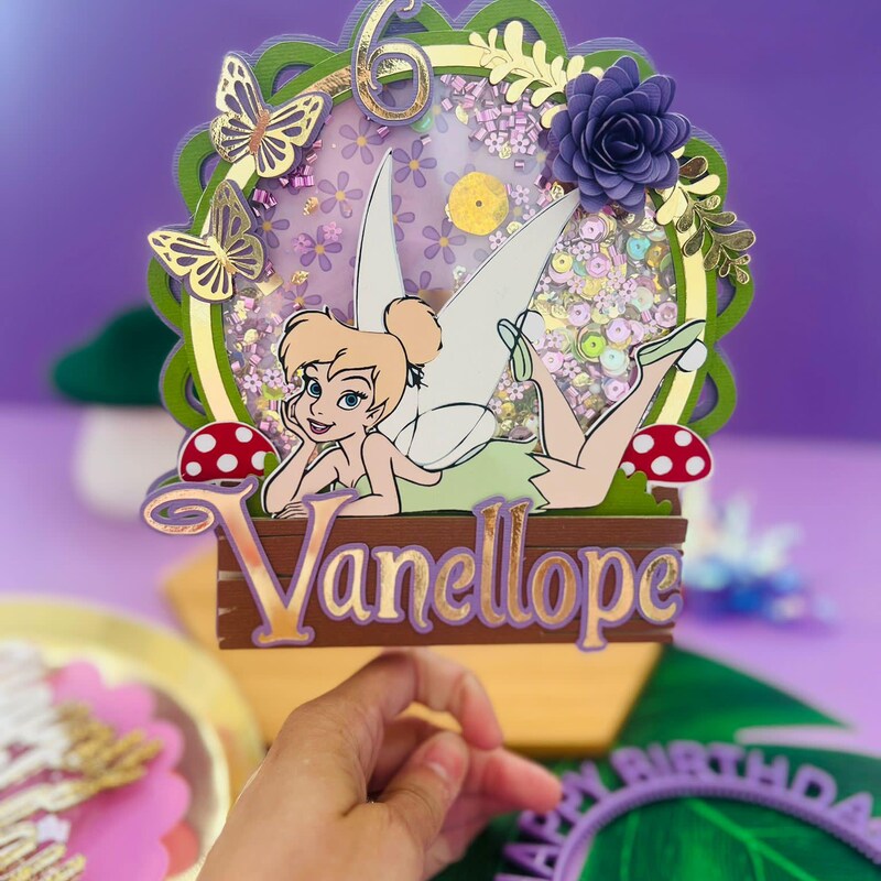 Tinkerbell Cake Toppers - Etsy