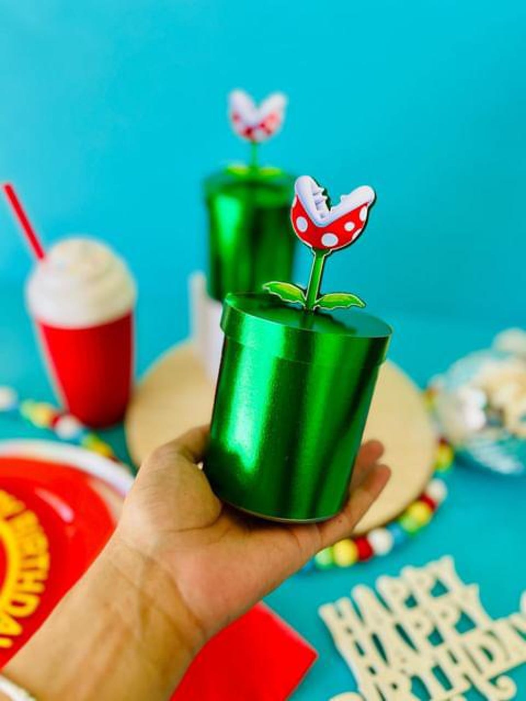 Super Mario Pringles Super Mario Party Super Mario Birthday - Etsy