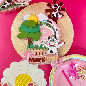 Vaca Lola Cake Topper Shaker- Vaca Lola Party- Vaca Lola Birthday - Etsy