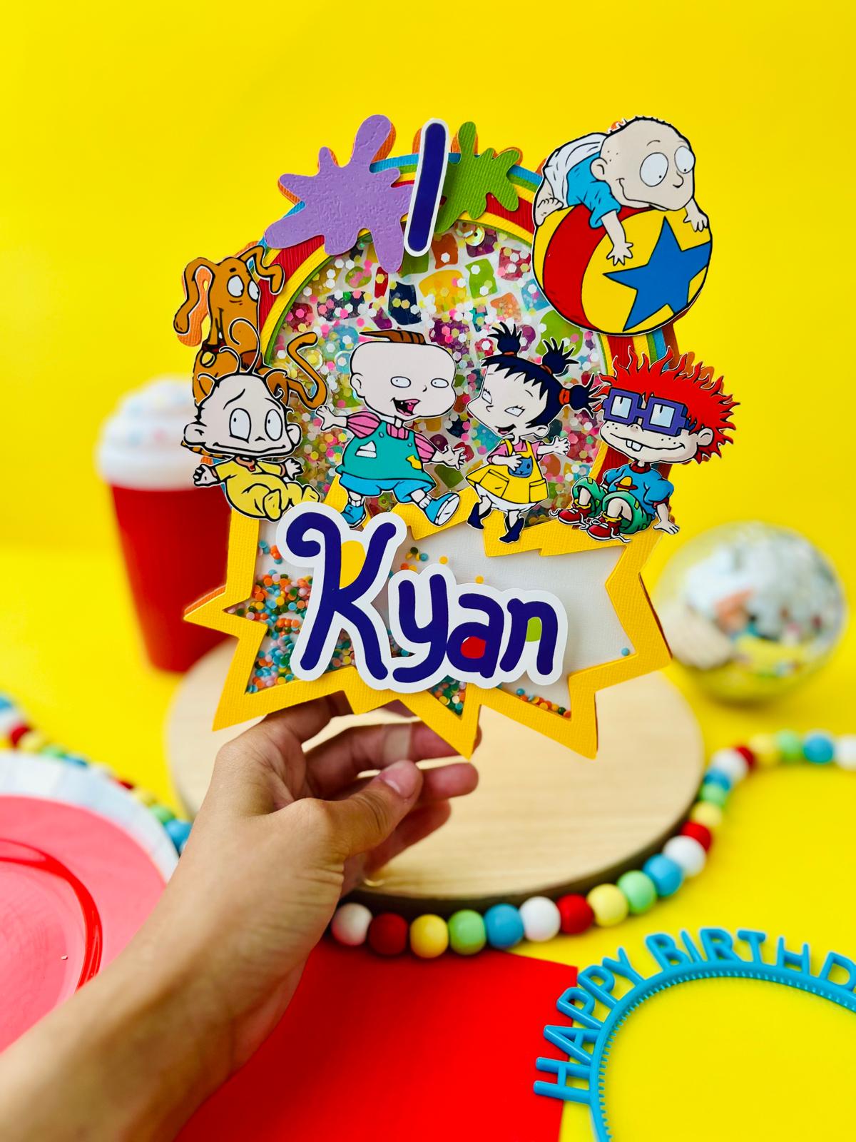 Rugrats Cake Topper Shaker Rugrats Party Rugrats Birthday - Etsy