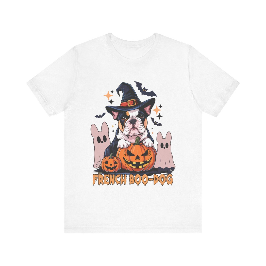 French Boo-dog Shirt, French Bulldog Shirt, Bulldog Shirt, Halloween ...