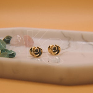 Swirl Ear Gauges Gauge & Plug Earrings Spiral Ear Gauges Saddle Plugs ...