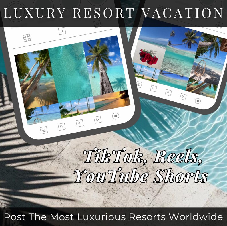 100 Tropical Beach and Luxury Resort Summer Videos | Stunning Worldwide ...