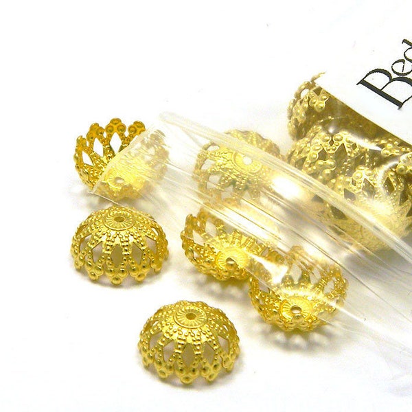 Filigree End Caps - Etsy