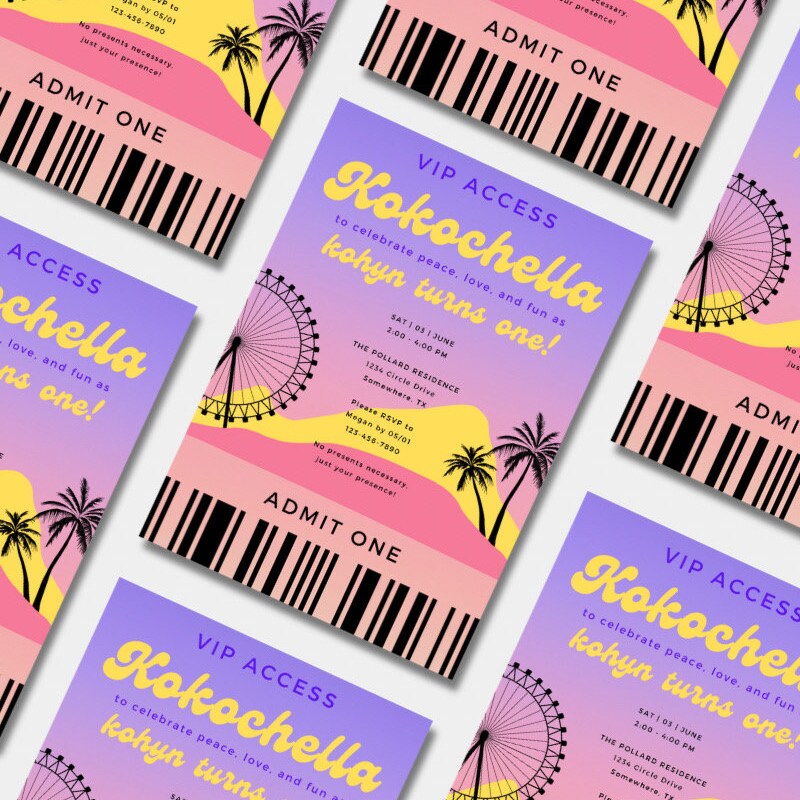 Coachella Party - Etsy