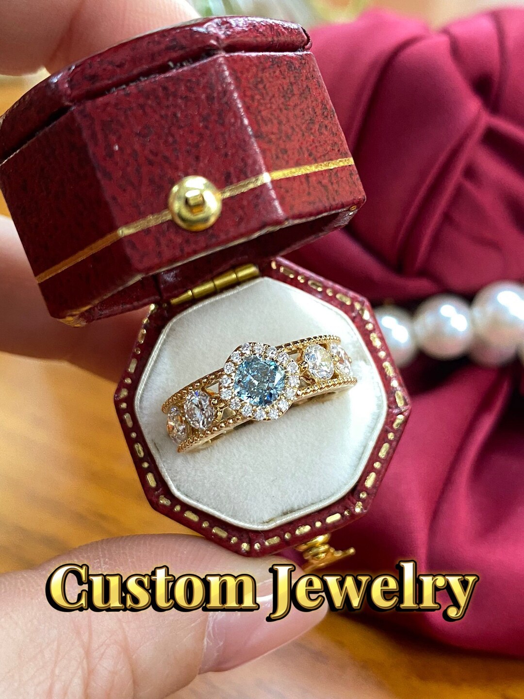Fully Custom Jewelry , Rings, Necklace,earrings, Bracelet, Customized ...