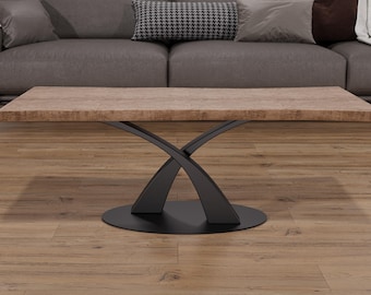 Modern Industrial Metal Coffee Table Base - Etsy