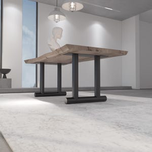 Metal Table Legs in Bohemian Design, U-shaped Tube Design Table Legs ...